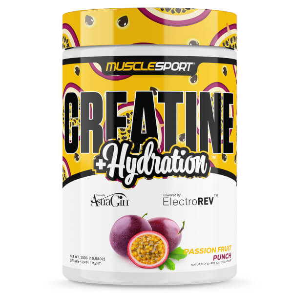 MuscleSport Creatine + Hydration 300g - Supplements.co.nz