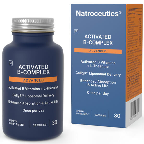 Natroceutics Activated B-Complex Advanced 30 Caps - Supplements.co.nz