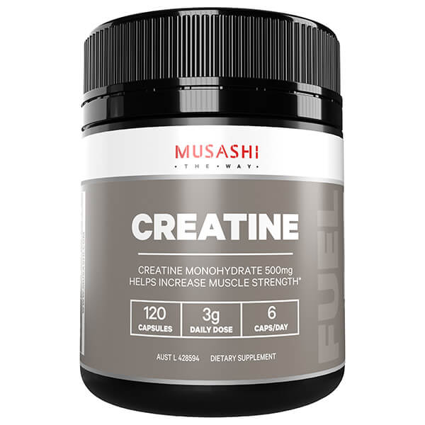 Musashi Creatine 120 Caps - Supplements.co.nz