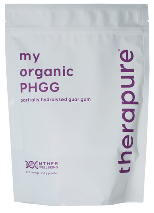 Therapure Organic PHGG Prebiotic Fibre Powder 250g - Gentle Gut Suppor ...