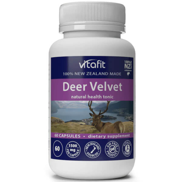 Vitafit Deer Velvet 60 Caps - Supplements.co.nz