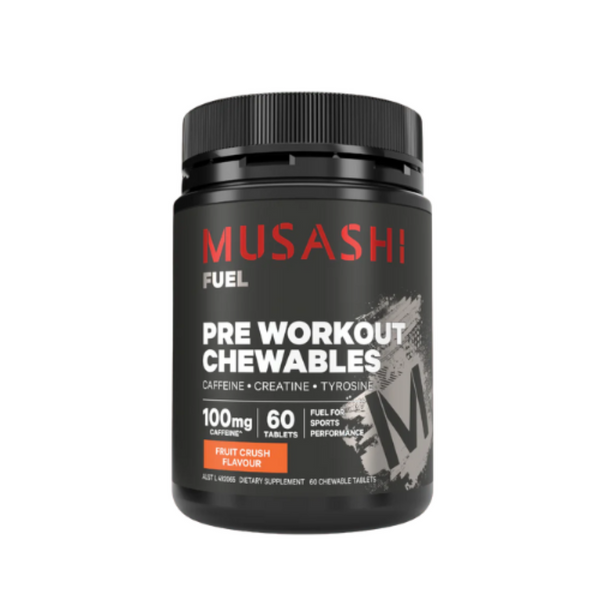 MUSASHI Pre-Workout Chewables - Supplements.co.nz
