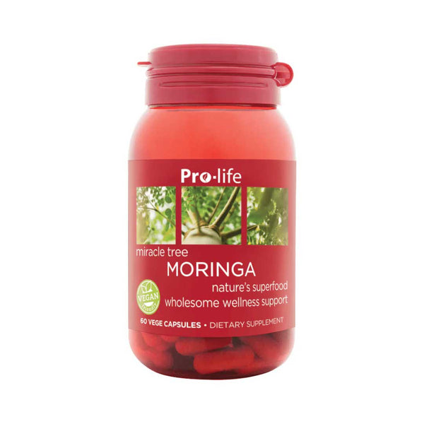 Pro-life Moringa 700mg 60 Vege Capsules - Supplements.co.nz
