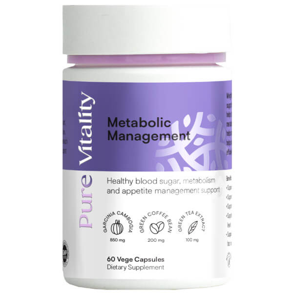Pure Vitality Metabolic Management 60 Caps - Supplements.co.nz