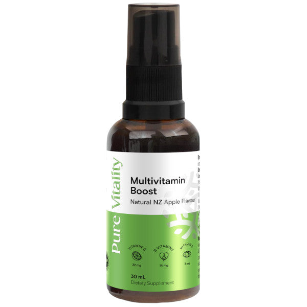 Pure Vitality Multivitamin Boost 30ml - Supplements.co.nz