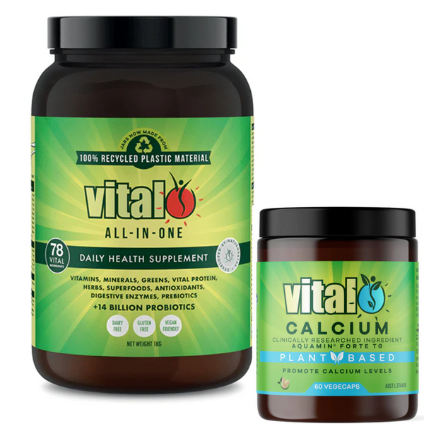 Vital All-In-One 1kg + Vital Calcium 60 Caps ( Calcium dated 05/2025 ...