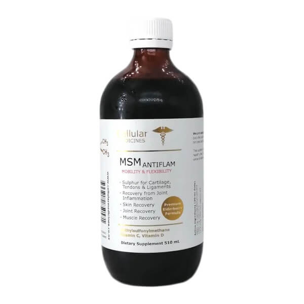 Cellular Medicines MSM-Antiflam 510ml - Supplements.co.nz