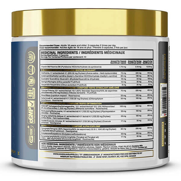 Magnum Thrust 120 Capsules - Supplements.co.nz