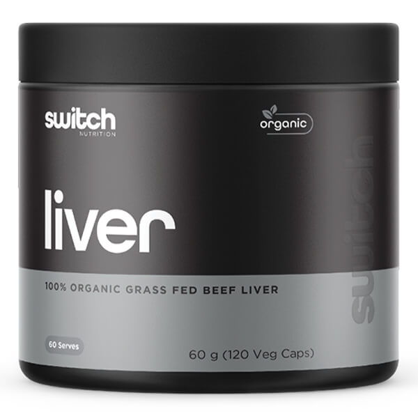 Switch Nutrition Beef Liver 120 Caps - Supplements.co.nz