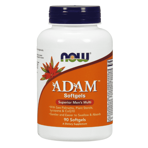 Now Foods Adam Men's Multi 90 Softgels - Supplements.co.nz