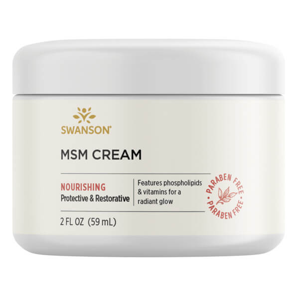Swanson MSM Cream 59ml - Supplements.co.nz