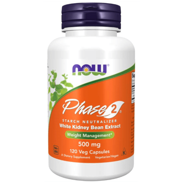 Now Foods Phase 2 Starch Neutraliser 120 Caps - Supplements.co.nz