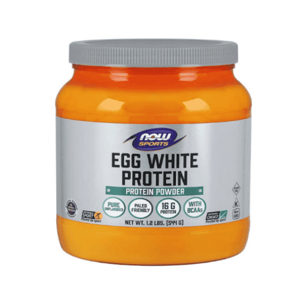 Now Foods Egg White Protein Powder 544g - Supplements.co.nz