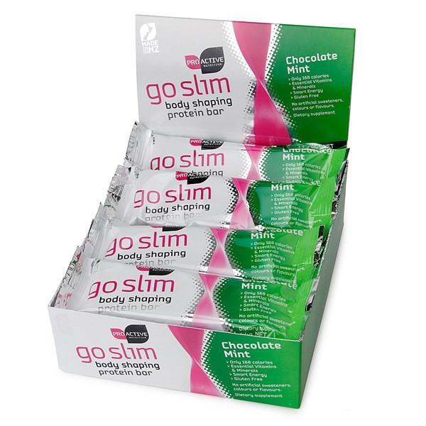 ProActive GO Slim Bar - Box of 12 - Supplements.co.nz