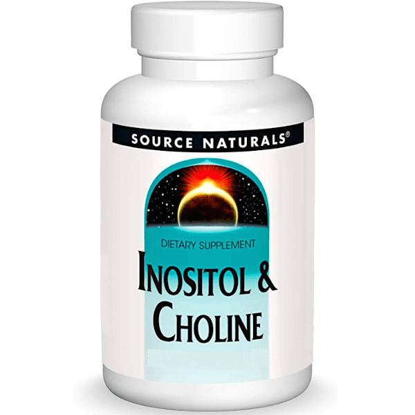 Source Naturals Inositol & Choline 50 Tabs - Supplements.co.nz