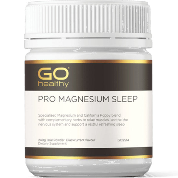 Go Healthy Pro Magnesium Sleep 240g - Supplements.co.nz