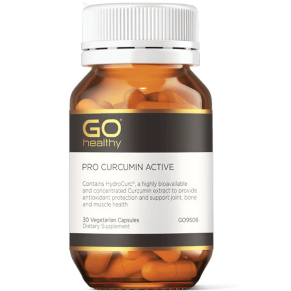 Go Healthy Pro Curcumin Active 30 Caps - Supplements.co.nz