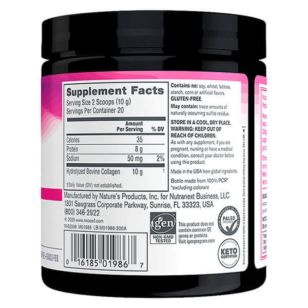 NeoCell Super Collagen Peptides Powder 200g - Supplements.co.nz